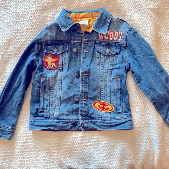 Disney | Jackets & Coats | Disney Boys Woody Jean Jacket | Poshmark